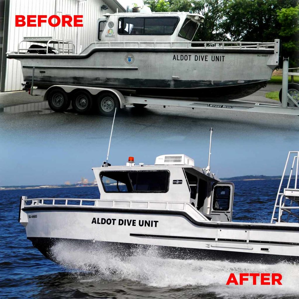 Refurbish Aluminum Workboats - Silver Ships Refurbishment