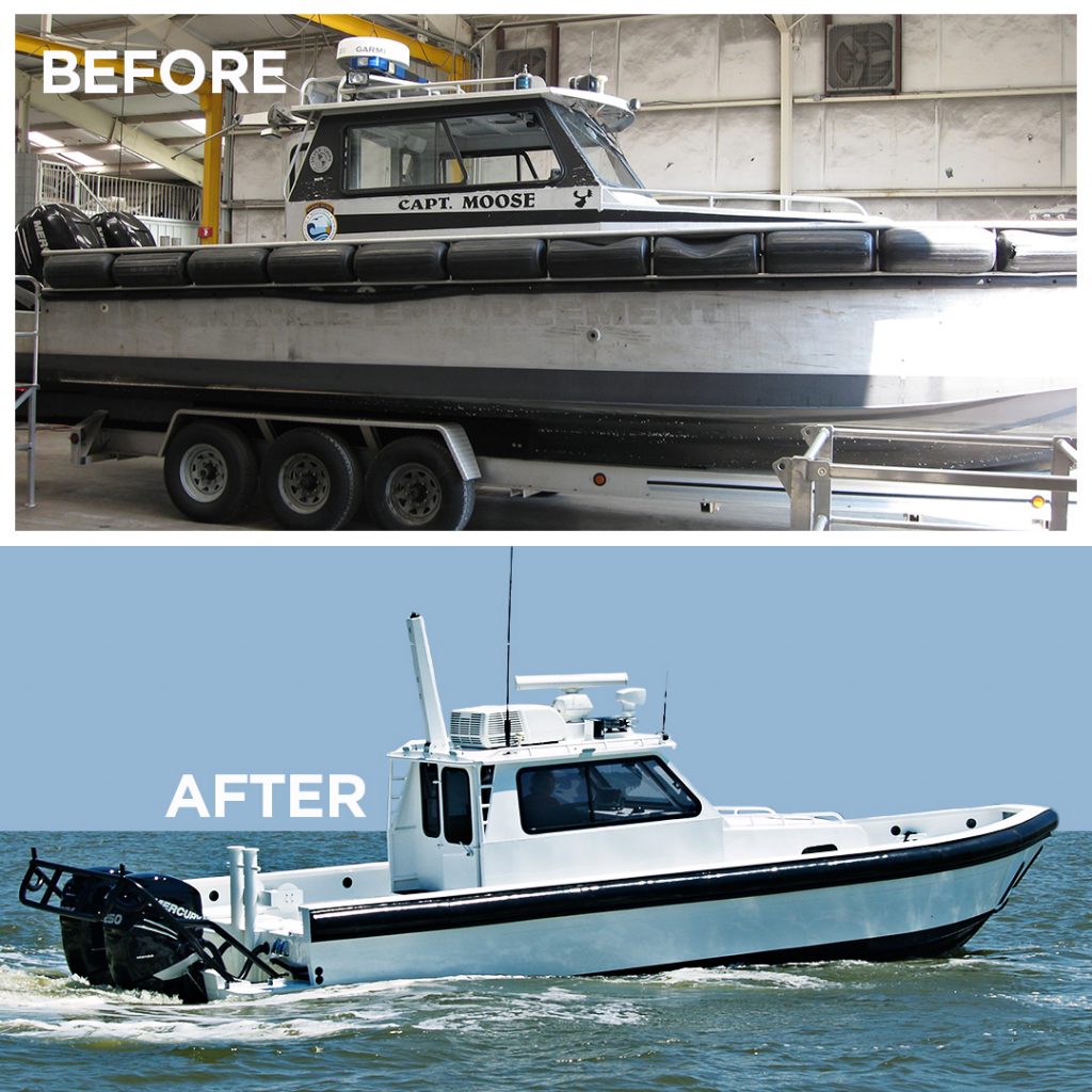 Refurbish Aluminum Workboats - Silver Ships Refurbishment