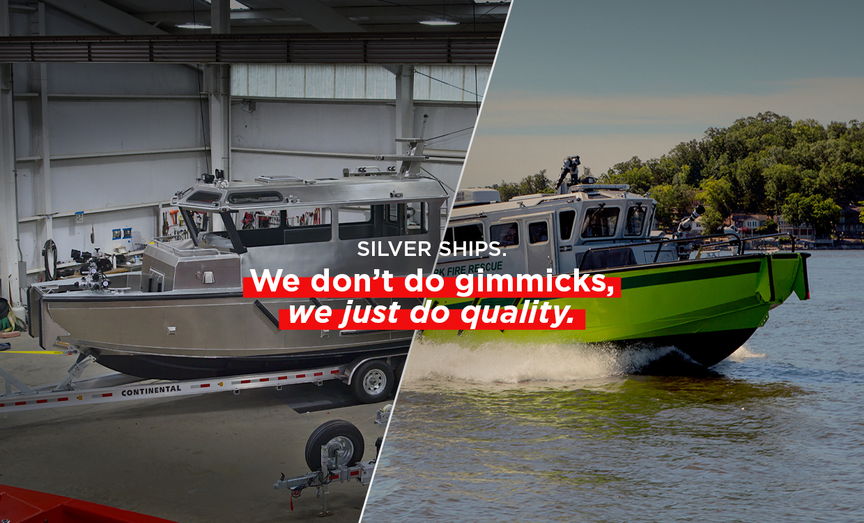 Silver Ships Aluminum Workboats - 35 Years of High Quality Vessels