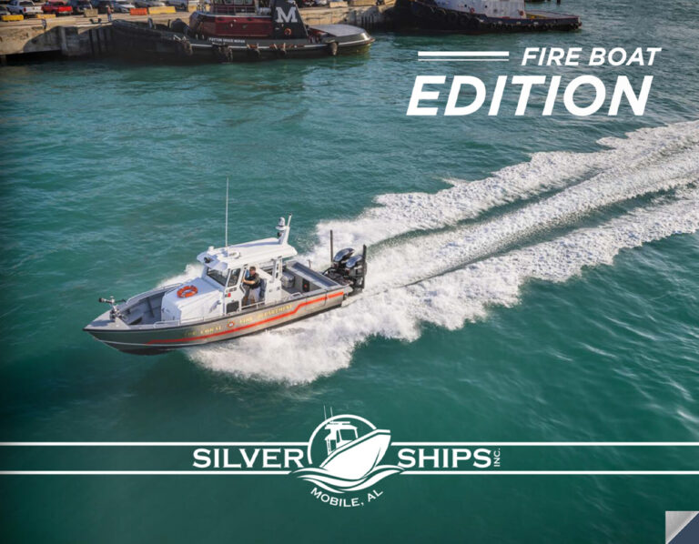 Fire Rescue Boats - Silver Ships Aluminum Fire Boats
