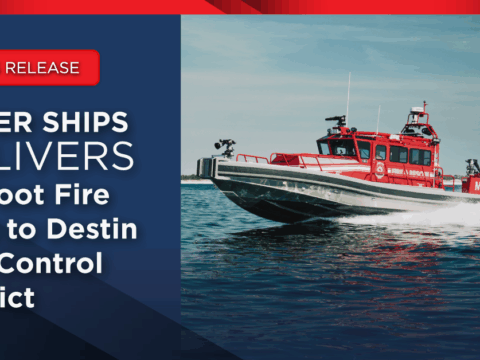 Silver Ships Delivers 52-Foot Fire Boat to Destin Fire Control District ...