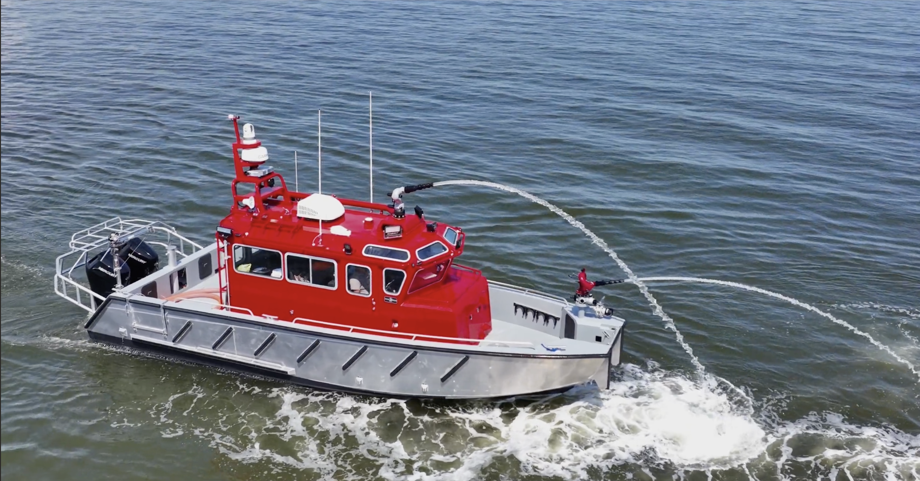 Silver Ships Delivers Endeavor 34 Fire Boat to Fairhaven Fire Department